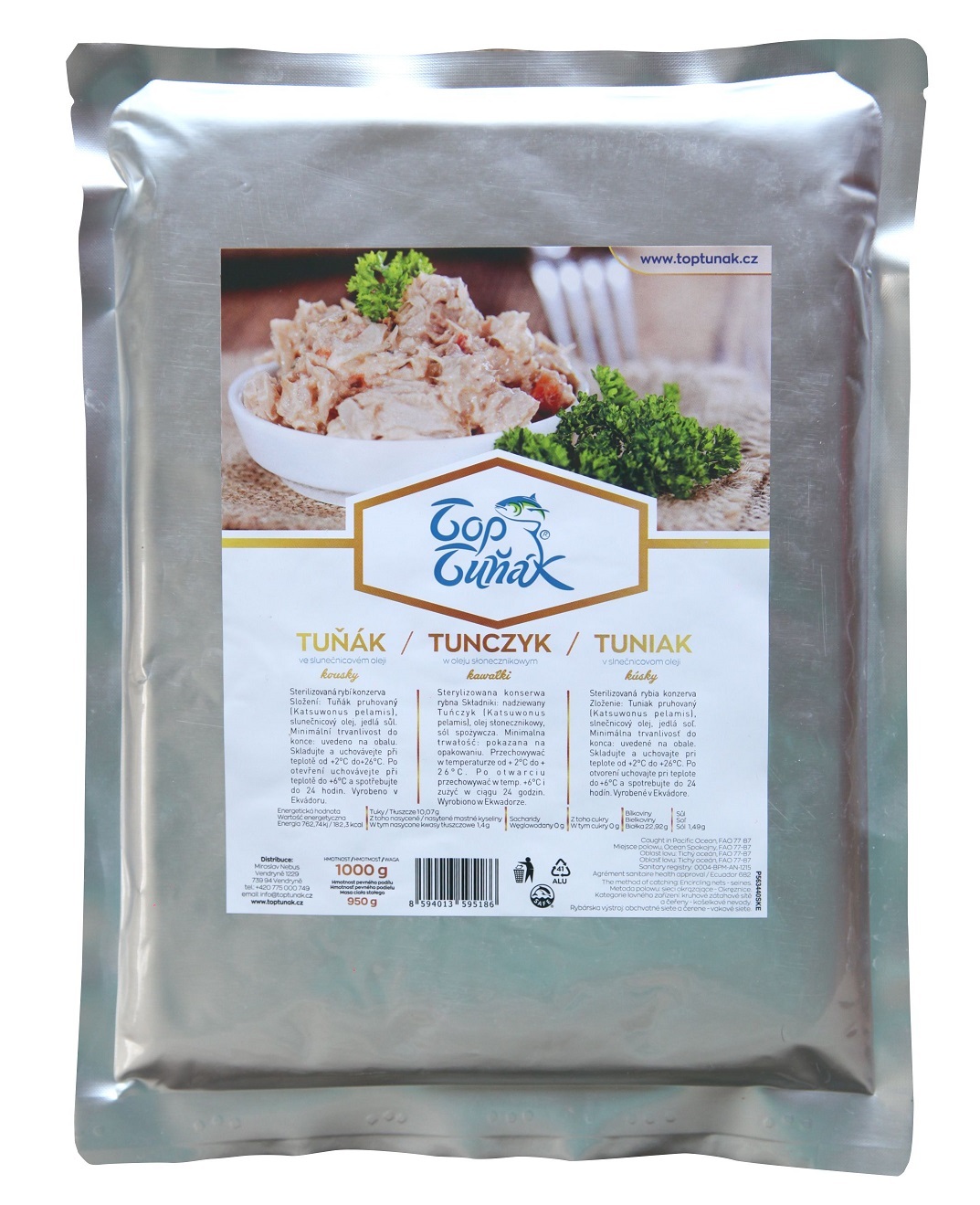 Tuňák 1 Kg - Top Tuňák - nejlepší kvalita a cena